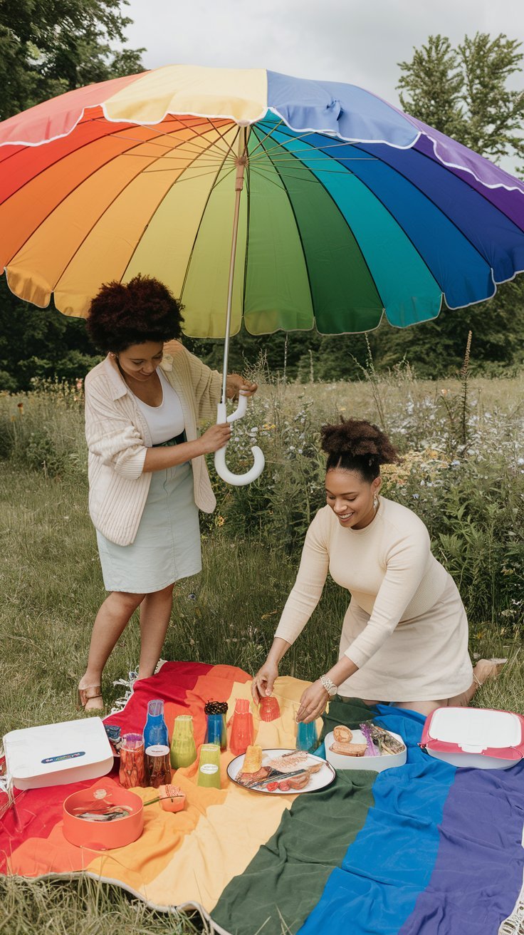 Rainbow Picnic Guide: Creating Colorful Outdoor Celebrations – CelebrateShe