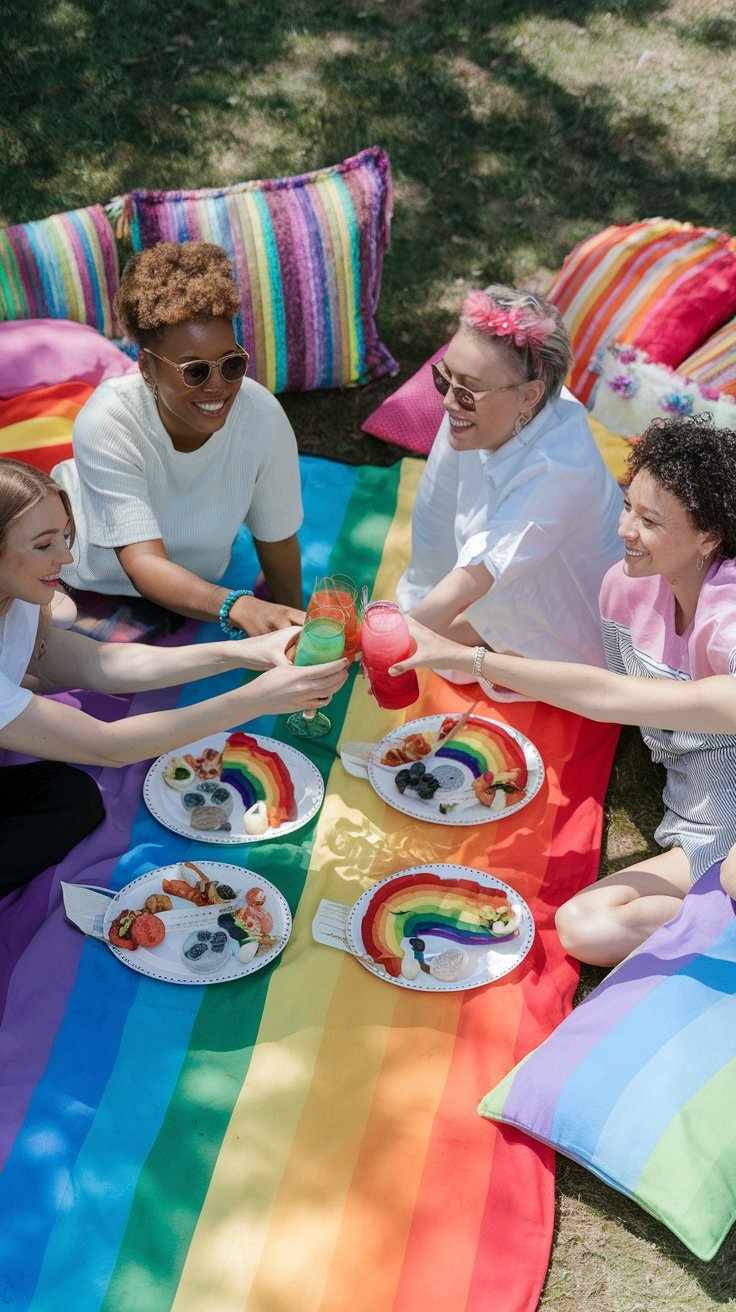 Rainbow Picnic Guide: Creating Colorful Outdoor Celebrations – CelebrateShe