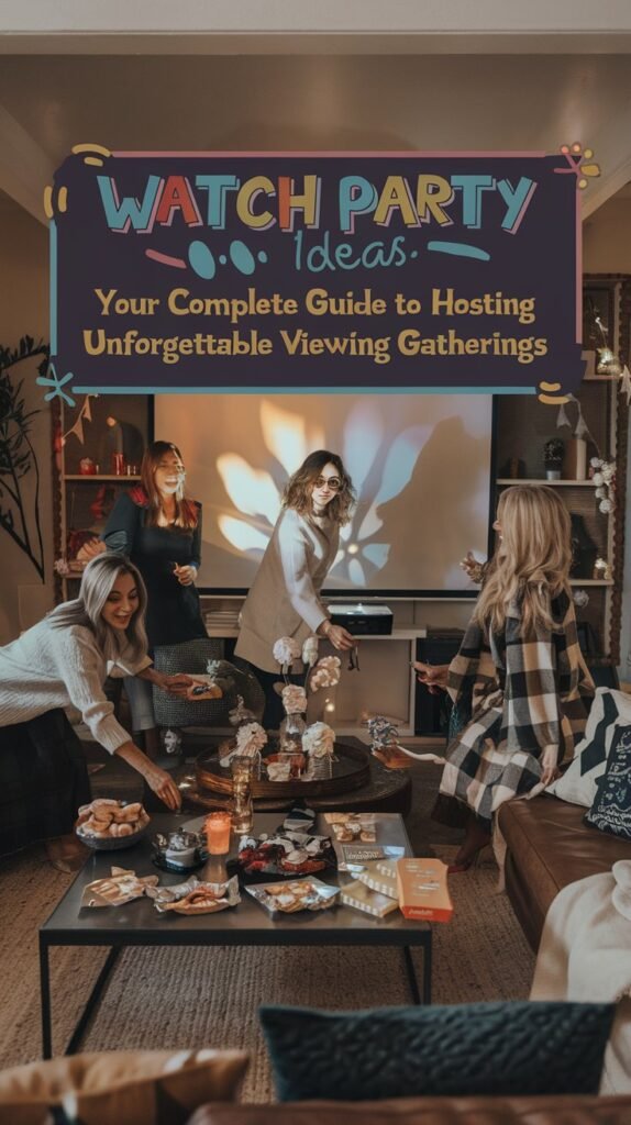 Watch Party Ideas: Your Complete Guide to Hosting Unforgettable Viewing ...