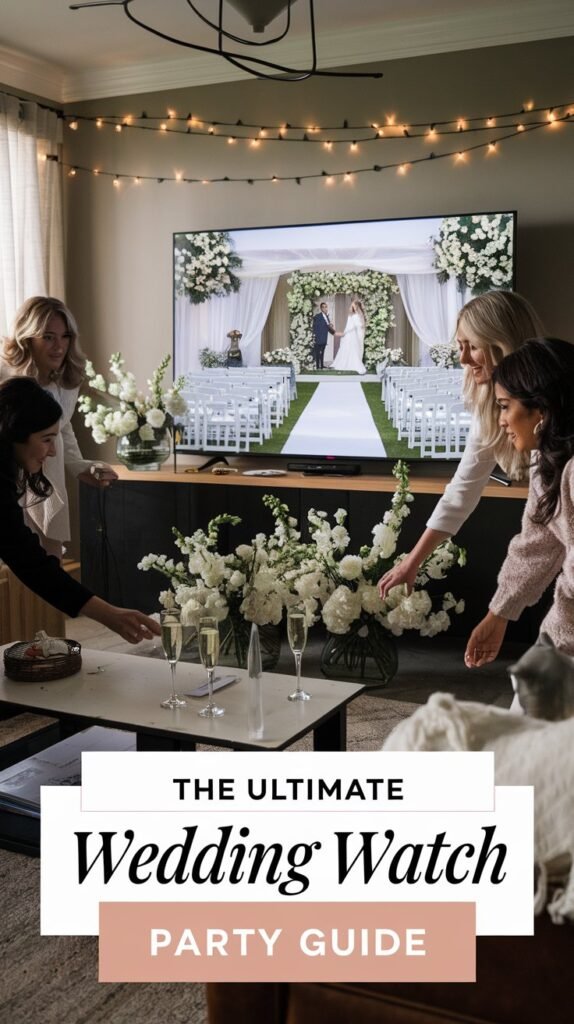 Wedding Watch Party Guide: Creating a Meaningful Celebration for Remote ...