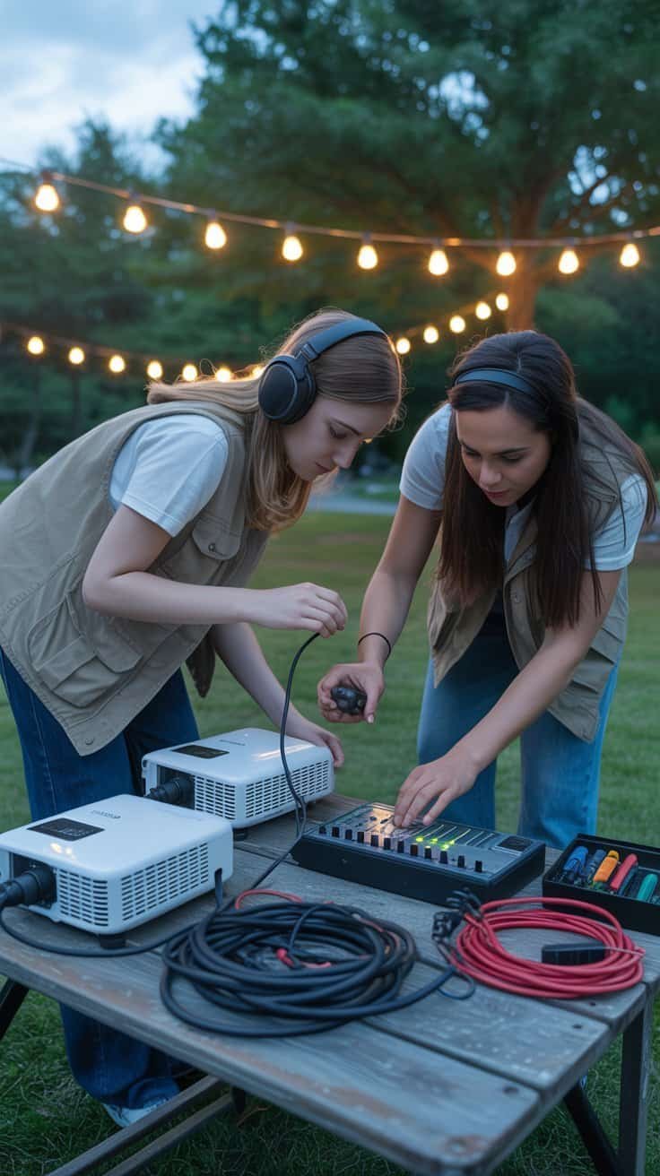 Birthday Picnic Movie Night: How to Set Up an Outdoor Cinema – CelebrateShe
