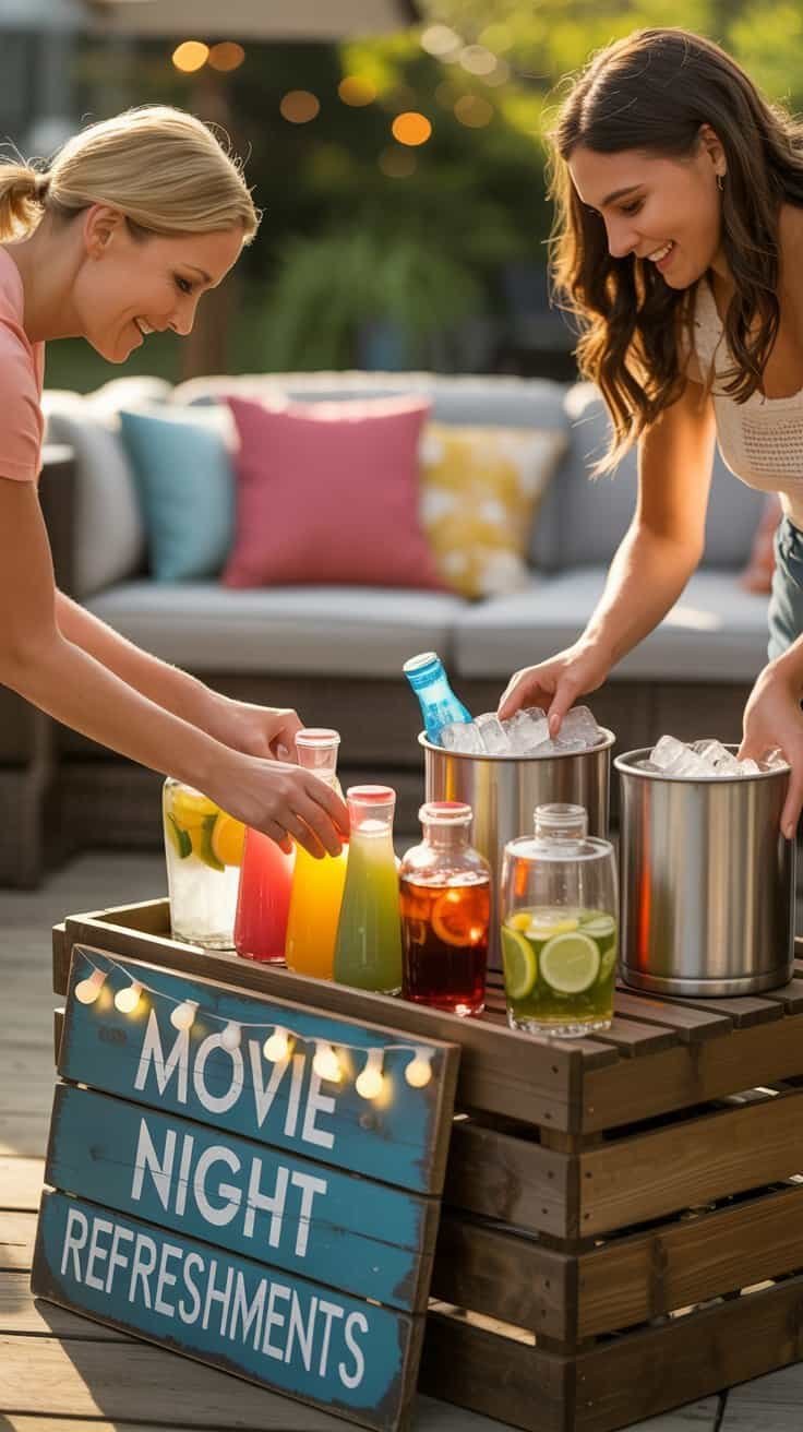 Birthday Picnic Movie Night: How to Set Up an Outdoor Cinema – CelebrateShe