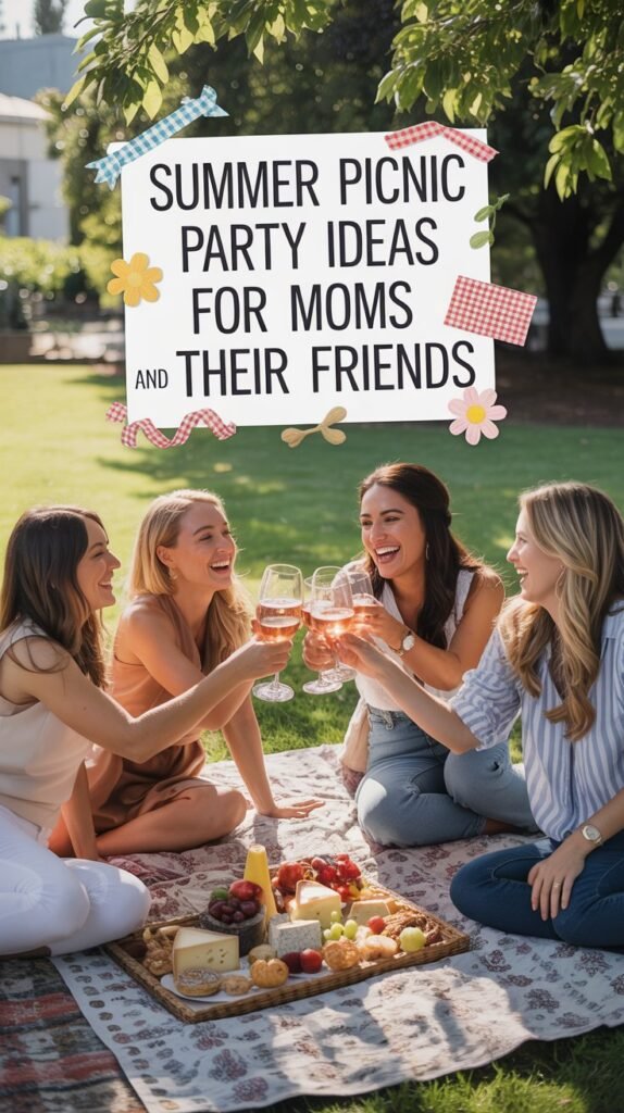 Summer Picnic Party Ideas for Moms and Their Friends – CelebrateShe