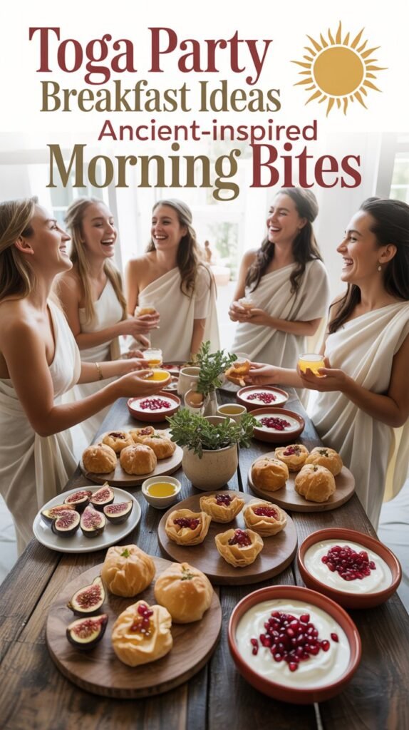 Toga Party Breakfast Ideas Ancient-Inspired Morning Bites – CelebrateShe