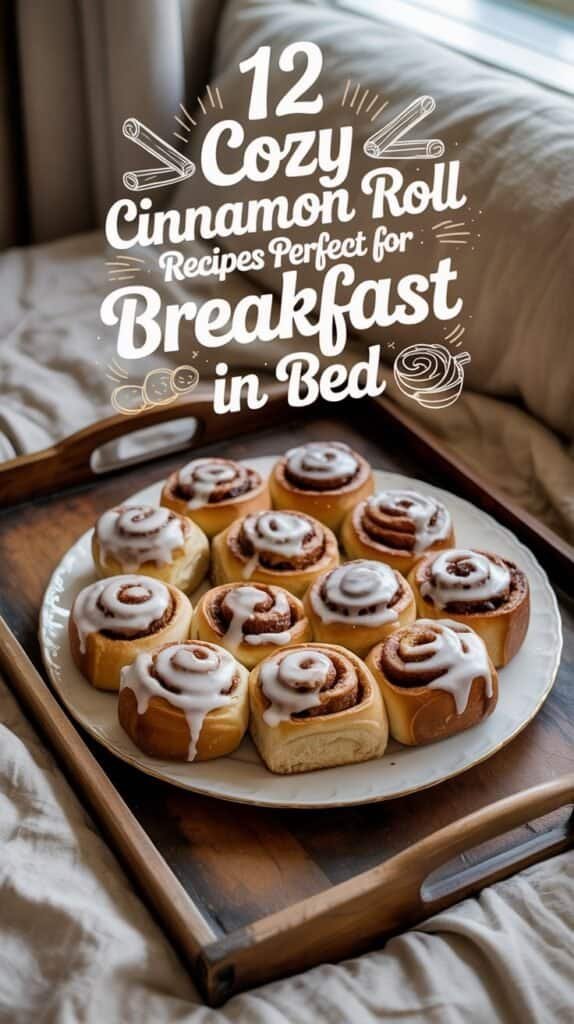 12 Cozy Cinnamon Roll Recipes Perfect For Breakfast In Bed – CelebrateShe
